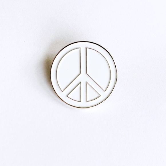 Vintage | Jewelry | Vintage Peace Sign Pin | Poshmark